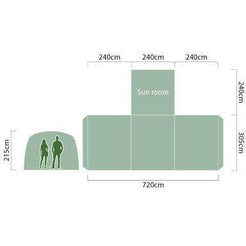 Galaxy Plus Family Dome Tent – Outdoor Connection